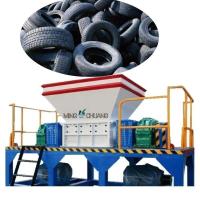 China Long Life Old Rubber Tire Shredder MC-600 380V Double Shaft for 50-200mm Chips for sale