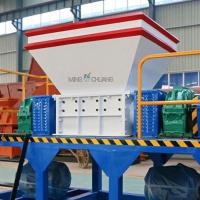 China Long Life Old Rubber Tire Shredder MC-600 380V Double Shaft for 50-200mm Chips for sale