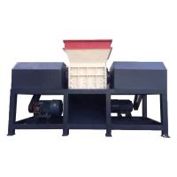China 22kw Double Shaft Shredder for Heavy Scrap Metal Steel Recycling Machine 2-3t/h for sale