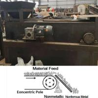 China Machinery Test Provided Eddy Current Sorting Machine for Metal Scraps Plastic Rubber for sale