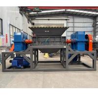 China Industrial Double Shaft Shredder 22-110kW for Scrap Metal Aluminum Iron Furniture Shredding for sale