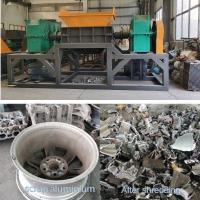 China Heavy Duty Twin Shaft Scrap Metal Shredder 22-110kw Planetary Reducer Recycling Machine for sale