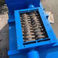 China Planetary Reducer Scrap Metal Shredder 22-110kW Twin Shaft for Aluminum Iron Shredding for sale