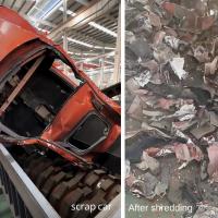 China Heavy Duty Metal Shredder with Planetary Reducer 22-110kW Twin Shaft Scrap Recycling for sale