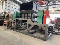 China Double Shaft Metal Shredder Machine 22-110kW for Scrap Iron Steel Waste Management for sale