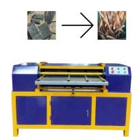 China Aluminum Plastic Air Conditioner Radiator Metal Wire Granulator 300-500kg/h 380V Copper Separator for sale