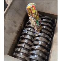 China Scrap Metal Shredder 22-110kW Twin Shaft Car Crusher Machine for Metal Recycling 1-20t/h for sale