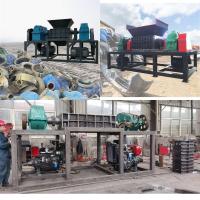 China Double Shaft Shredder MCS-800 22kw 1-2tph for Scrap Metal Waste Recycling for sale