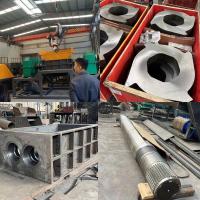 China Double Shaft Scrap Metal Shredder 55kwx2 Heavy Duty Cutting Machine for Recycling for sale