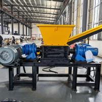China Multifunctional Waste Metal Shredder 22-110kW Twin Shaft for Aluminum Block Iron Scrap for sale
