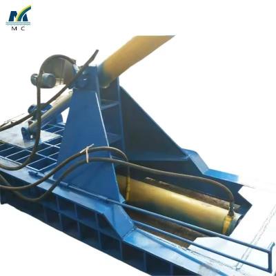 China Automatic 100 T Vertical Baler Solution for Plastic Bottles and Used Cardboard Boxes for sale