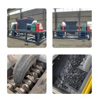 China Scrap Metal Double Shaft Shredding Machine Tire Shredder Equipment Customized Request for sale