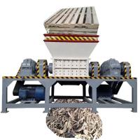 China Industrial Double Shaft Shredder 7.5-220KW Scrap Wood Shredder Machine for Metal Plastic Tire for sale
