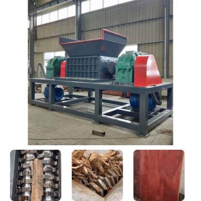 China MCS-1000 Twin Shaft Wood Shredder 37kw Scrap Waste Crusher for Industrial Recycling for sale