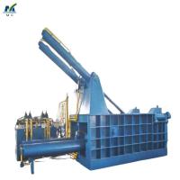 China 25 Kw Hydraulic Briquetting Press Machine for Scrap Metal Baling 200 Ton for sale