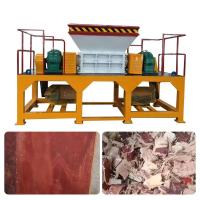 China 2000kg/H Double Shaft Wood Shredder Machine for Pallet Crushing 37kW Electric for sale