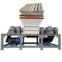 China Industrial Twin Shaft Wood Pallet Shredder 7.5-220KW Branch Crusher for Waste Wood for sale