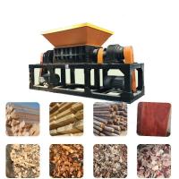 China Industrial Twin Shaft Wood Pallet Shredder 7.5-220KW Scrap Furniture Crusher Customizable for sale