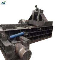 China Hydraulic Steel Baling Machine 2000x1750x1000mm Chamber for Scrap Metal Recycling for sale
