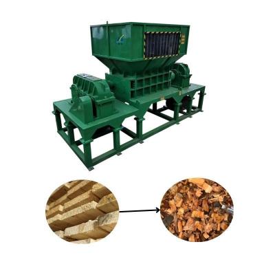 China Industrial Double Shaft Wood Pallet Chipper Shredder 7.5-220KW Customizable for sale