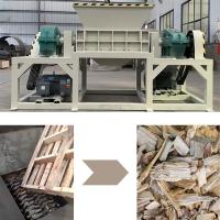China MCS-1800 Double Shaft Wood Chipper Shredder 1800mm Chamber 180kW Motor for Industrial Waste for sale
