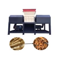 China Large Capacity Wood Waste Recycling Shredder Machine Twin Shaft 37kW 1000mm Chamber for sale