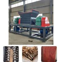 China Industrial Double Shaft Wood Branch Shredder 15-220kw Low Noise Shredding Machine for sale