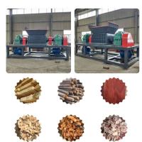 China Industrial Wood Pallet Crusher Tree Branch Chipper Shredder Machine 400mm Chamber Customizable for sale
