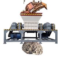 China Industrial Wood Pallet Crusher Tree Branch Chipper Shredder Machine 400mm Chamber Customizable for sale