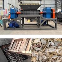 China Industrial Wood Pallet Crusher Tree Branch Chipper Shredder Machine 400mm Chamber Customizable for sale
