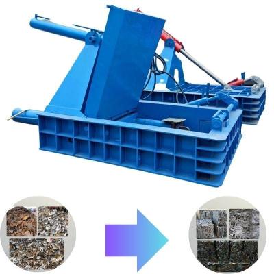 China Hydraulic Metal Scrap Baling Machine 160 Ton Press for Steel Aluminum Copper Recycling for sale