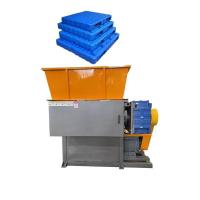 China Full Automatic Single Shaft Plastic Film Shredder 600mm Width 18.5kW for PP PE for sale