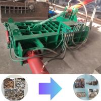 China Recycle Metal Cabinets with Automation Using Hydraulic Series Horizontal Baling Press for sale