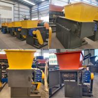China Mini Single Shaft Scrap Metal Shredder Machine 600mm Shredding Width 18.5kW for Metal Recycle for sale