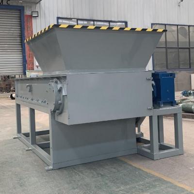 China 600 Model Single Shaft Metal Shredder 18.5-55kw for Scrap Aluminum Steel Iron for sale