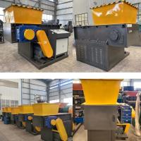 China Heavy Duty Single Shaft Shredder 37KW for Metal Aluminum Waste Recycling for sale