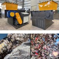 China Heavy Duty Single Shaft Shredder 37KW for Metal Aluminum Waste Recycling for sale