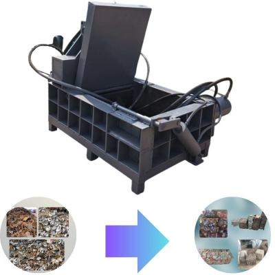 China High Speed Horizontal Hydraulic Scrap Metal Baler 125 Ton Bale Weight 30-35 kg for sale
