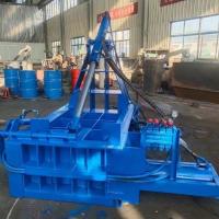China High Speed Horizontal Hydraulic Scrap Metal Baler 125 Ton Bale Weight 30-35 kg for sale