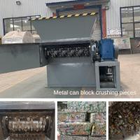 China Single Shaft Metal Shredder 800 Type 37KW Automatic Waste Steel Iron Aluminum Shredding Machine for sale