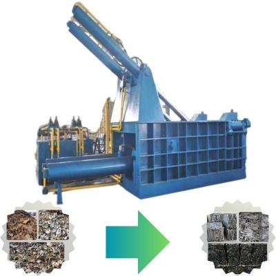 China Horizontal Scrap Metal Baler Press Machine MCD-110 110 Ton for Steel Aluminum Copper Baling for sale