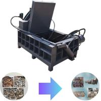China Horizontal Scrap Metal Baler Press Machine MCD-110 110 Ton for Steel Aluminum Copper Baling for sale