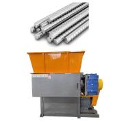 China Single Shaft Shredder 600mm Scrap Metal Steel Aluminum Industrial Shredding Machine 18.5kW for sale