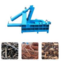 China Automatic Hydraulic Scrap Metal Compactor 200 Ton Baling Press for Recycling 500x500mm Bale for sale