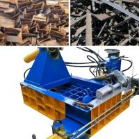 China 1100x800x400mm Custom Metal Baler Press Machine 100 Ton Scrap Iron Recycling for sale