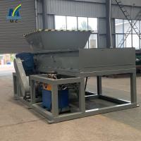 China Single Shaft Plastic Shredder 18.5-75kW for Film Bottle Bucket with Custom Screen Mesh for sale