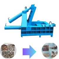 China Scrap Aluminum Baler Metal Press Baling Machine 80-400 Ton Hydraulic Baling Press for sale