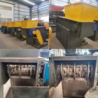 China Industrial Single Shaft Shredder 18.5-75kW for Recycling PP PE PVC Plastic Waste for sale