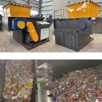China Industrial Single Shaft Shredder 18.5-75kW for Recycling PP PE PVC Plastic Waste for sale
