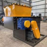 China Industrial Single Shaft Shredder 18.5-75kW for Recycling PP PE PVC Plastic Waste for sale
